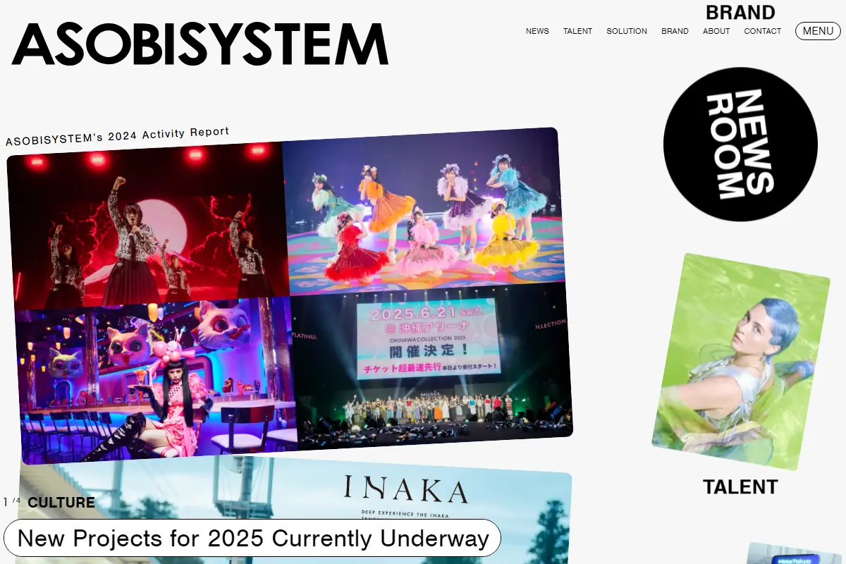 Asobi System - Japan Web Design Gallery